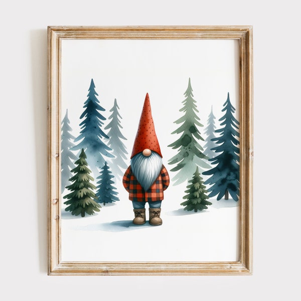 Lumberjack Gnome - Etsy