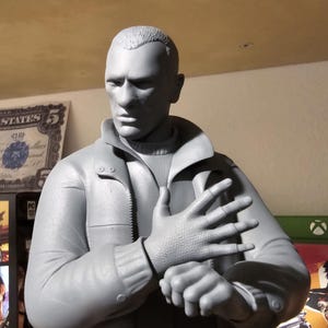 3D Printed Open-world Game Protagonist Action Figure Collectible Action ...