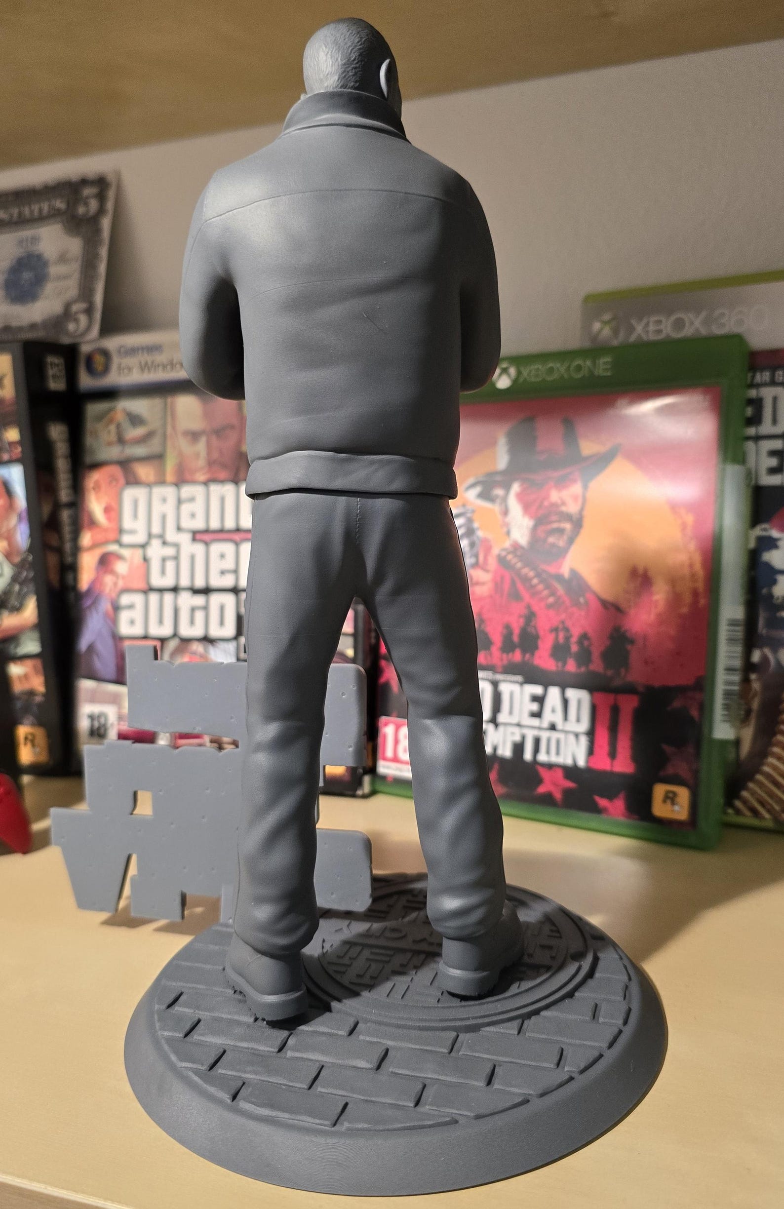 3D Printed Open-world Game Protagonist Action Figure Collectible Action ...