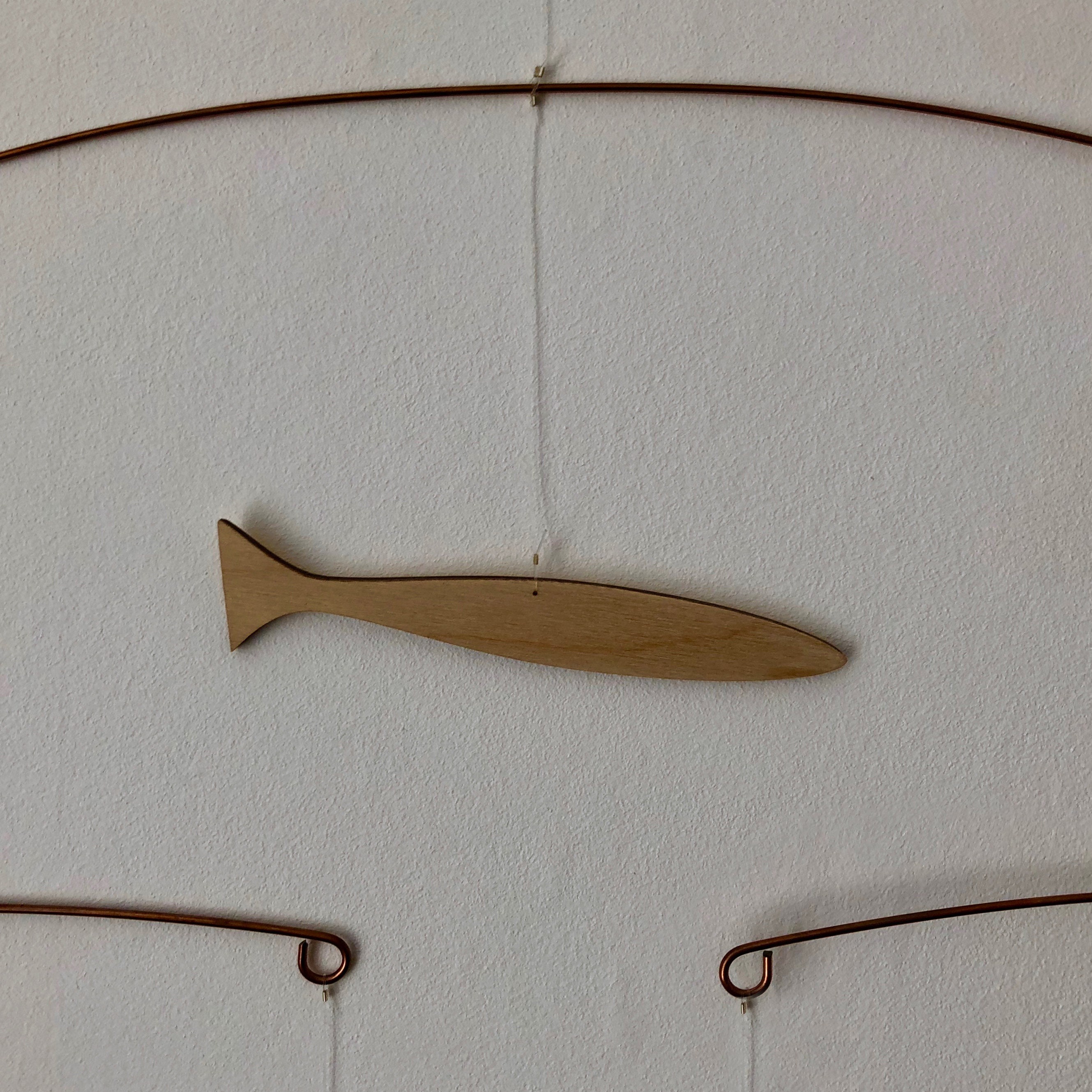 Wooden Fish Mobile - Etsy