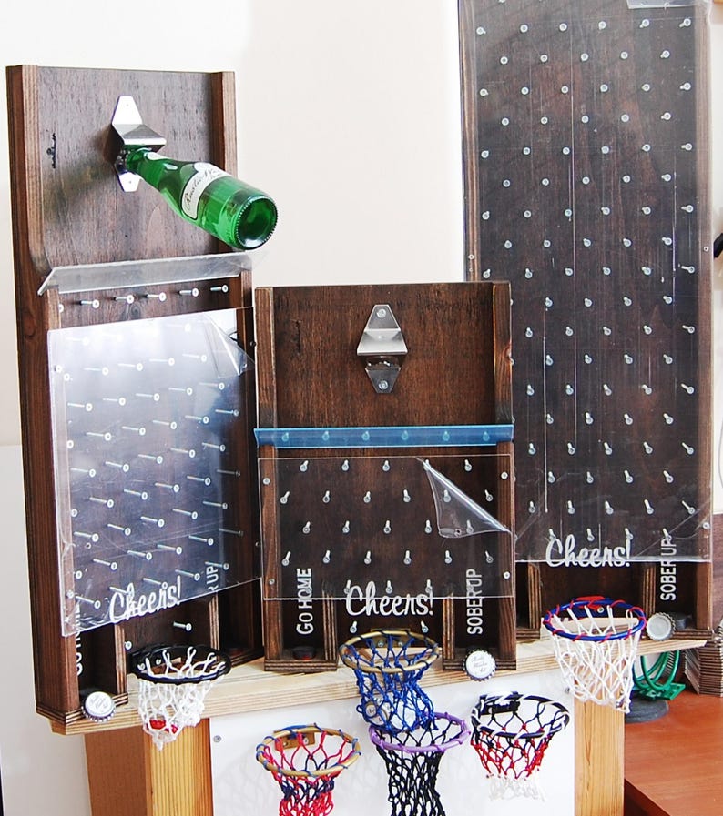 Personalized Drinko Bottle Opener Game: Handmade Wall Mount Drinko - Etsy