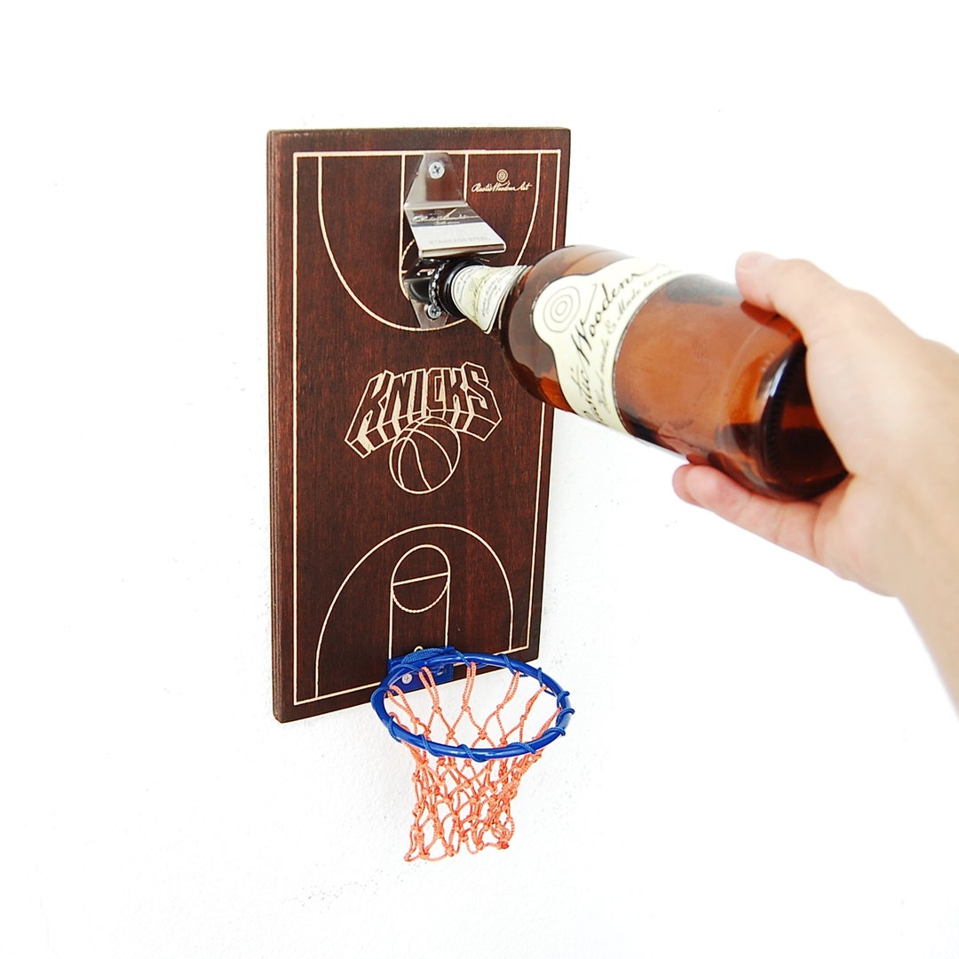 New York Knicks Magnetic Bottle Opener: Personalized Man Cave Gift - Etsy