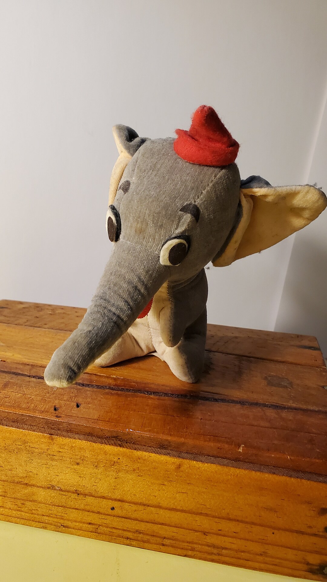 Vintage Dumbo Plush Walt Disney Toy. Japan. Rare. - Etsy