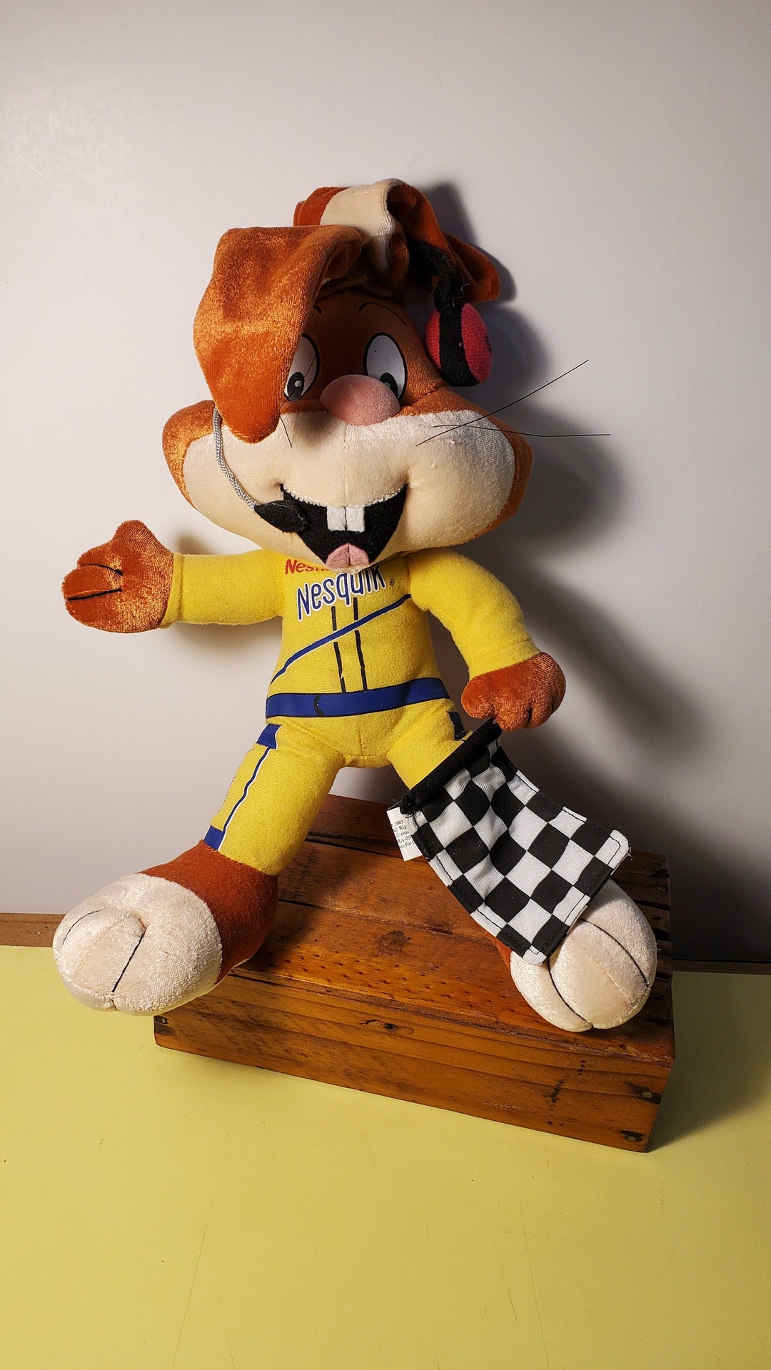 Nestle Nesquik Bunny Rabbit Plush Racing Stuffed Toy - Etsy