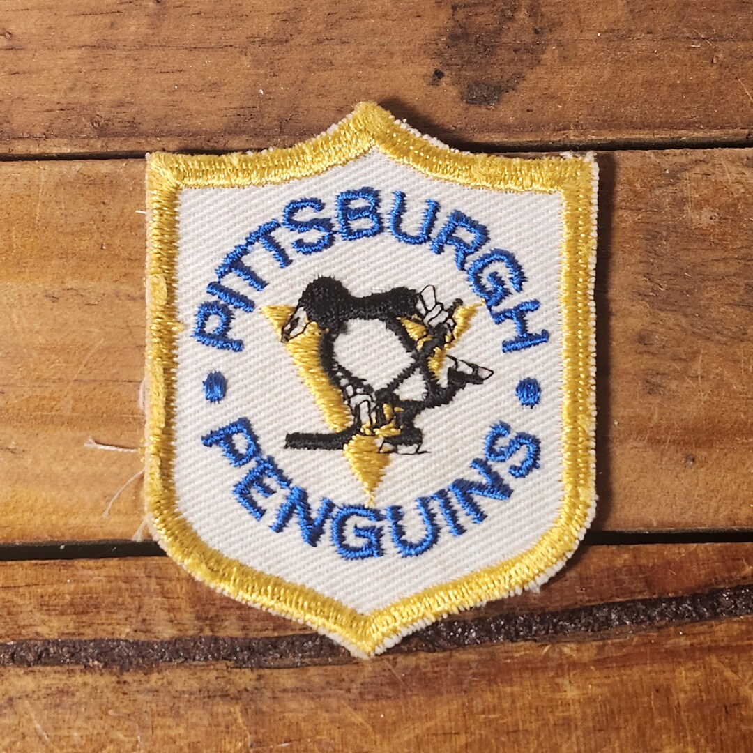 1970s Vintage Hockey Patch. Pittsburgh Penguins - Etsy
