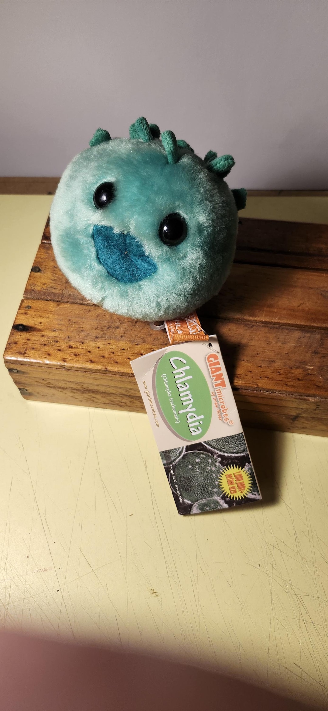 Rare Giant Microbes Plush CHLAMYDIA Stuffed Animal Toy W. Tags - Etsy