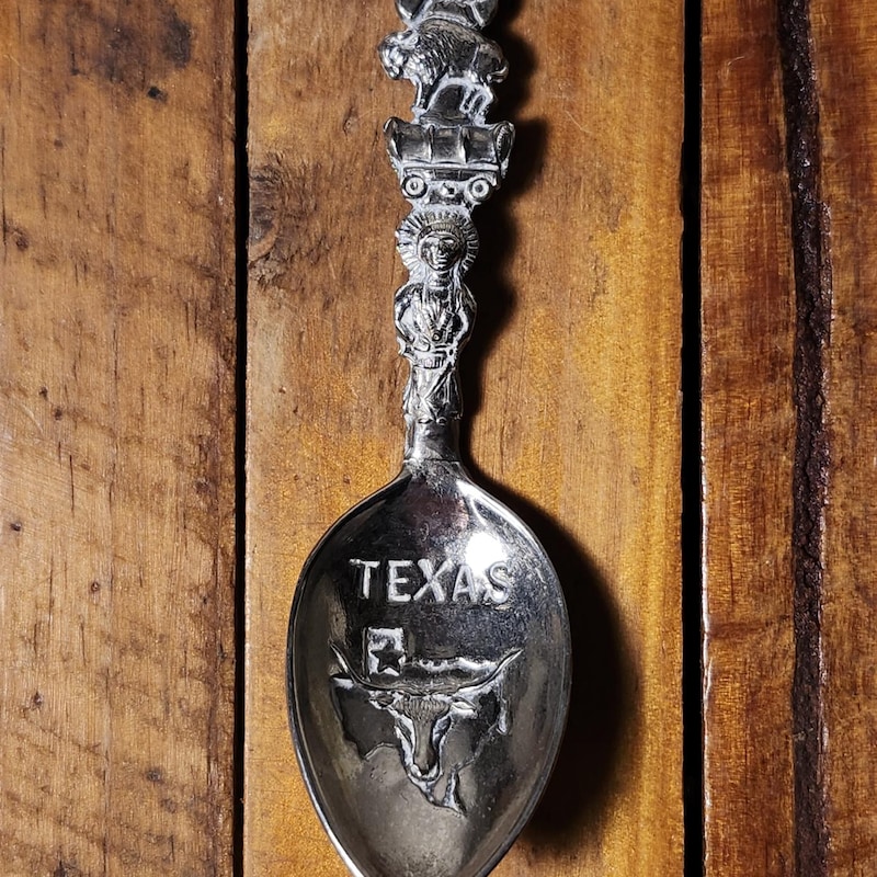 Texas Souvenir Spoon - Etsy