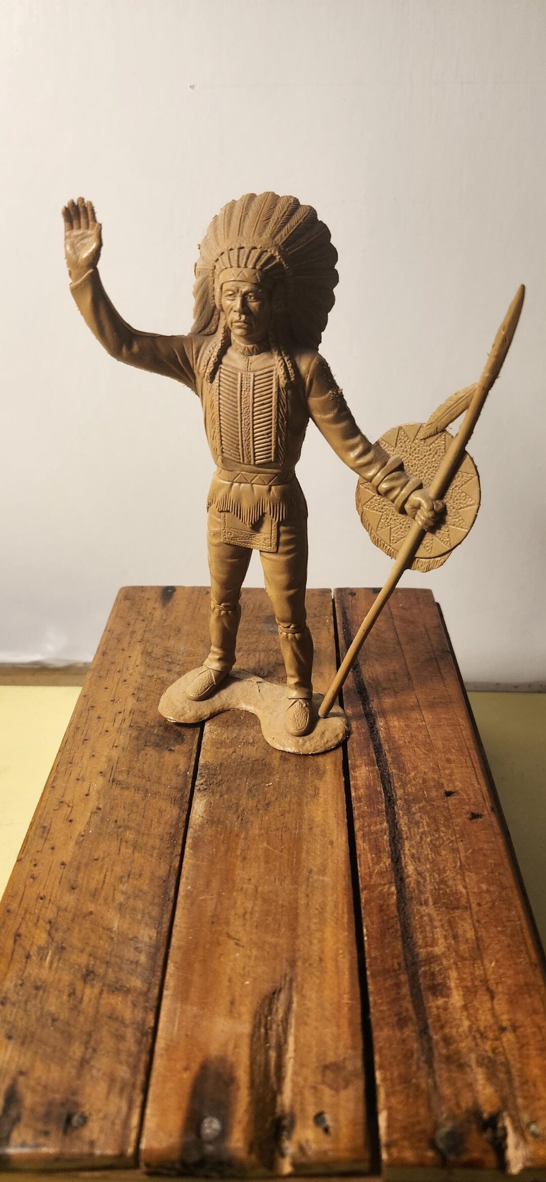 1964 MARX Native American Figure - Etsy