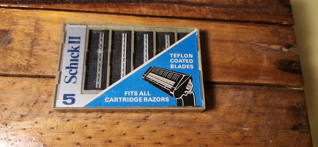 NOS Vintage 1970s Schick II Razor Blades - Etsy