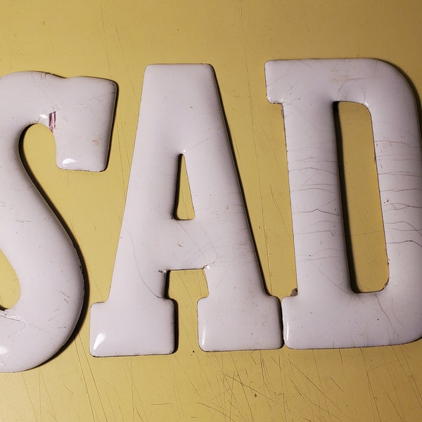 Vintage Wall Letters - Etsy