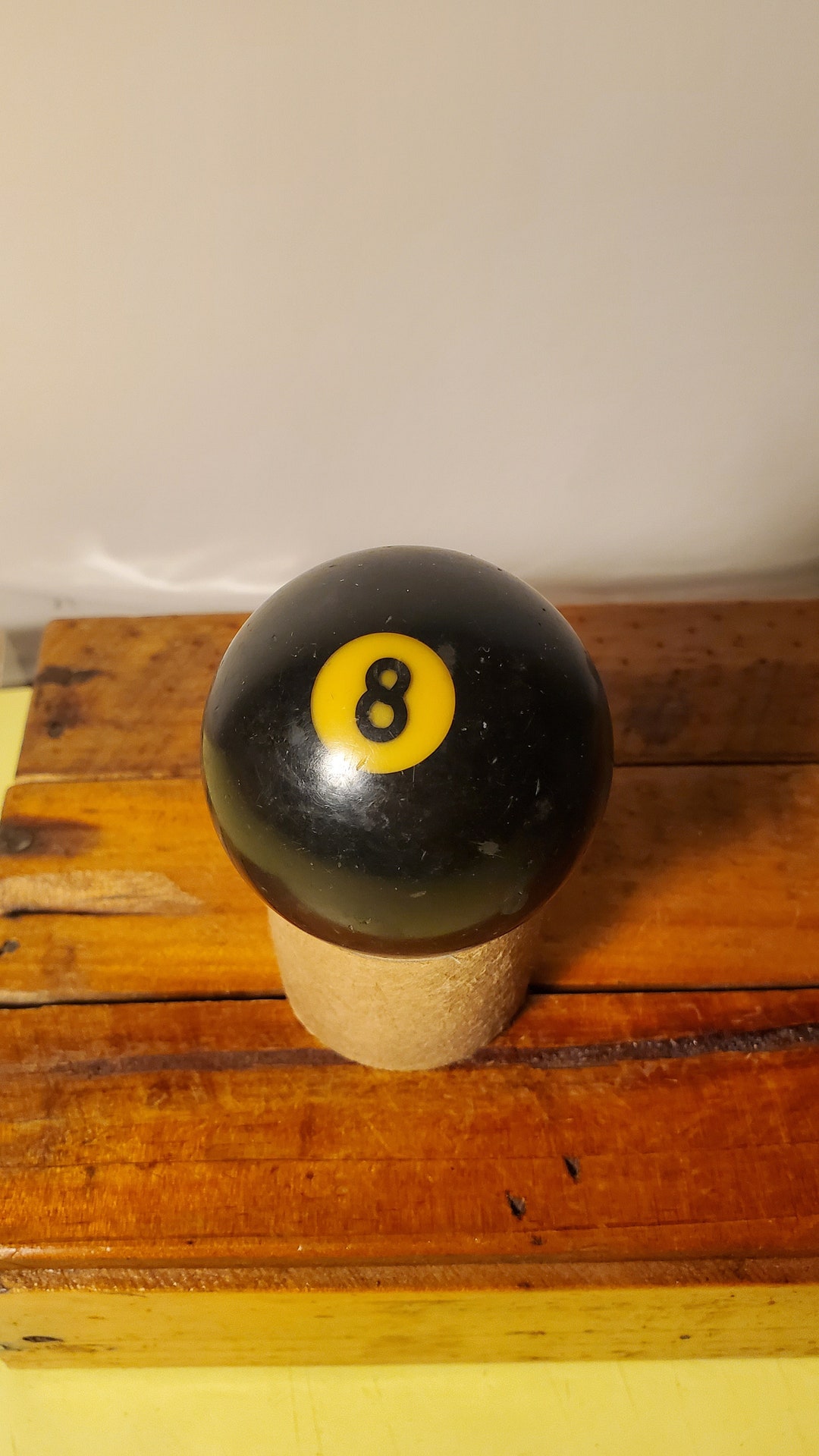 Vintage Billiards Pool 8 EIGHT Ball. Cool Piece - Etsy