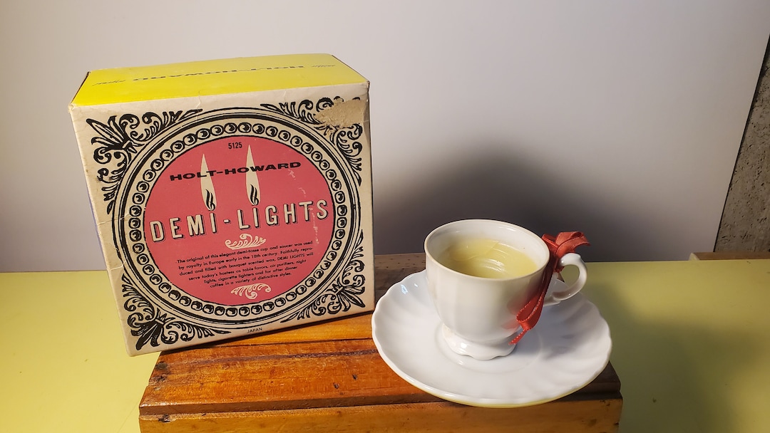 Vintage Holt Howard Demi Lights in Original Box - Etsy