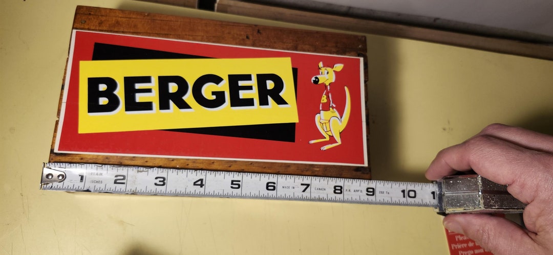 Vintage Berger Liqueur Bumper Sticker Decal - Etsy