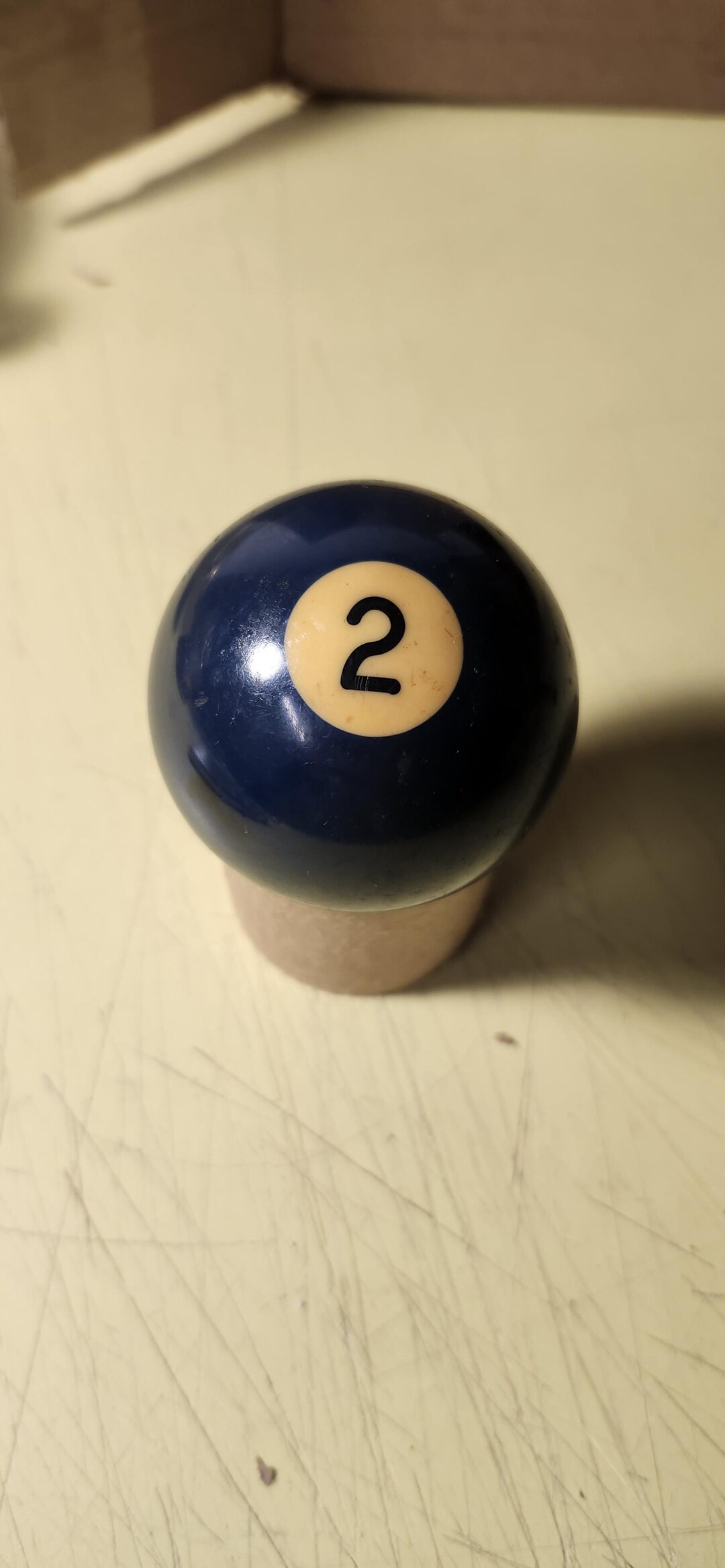 Vintage Billiards Pool 2 TWO Ball. Cool Piece! - Etsy