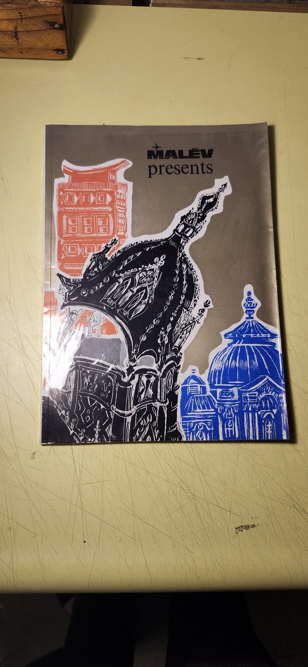 Rare Vintage MALEV HUNGARIAN AIRLINES First Class Book - Etsy