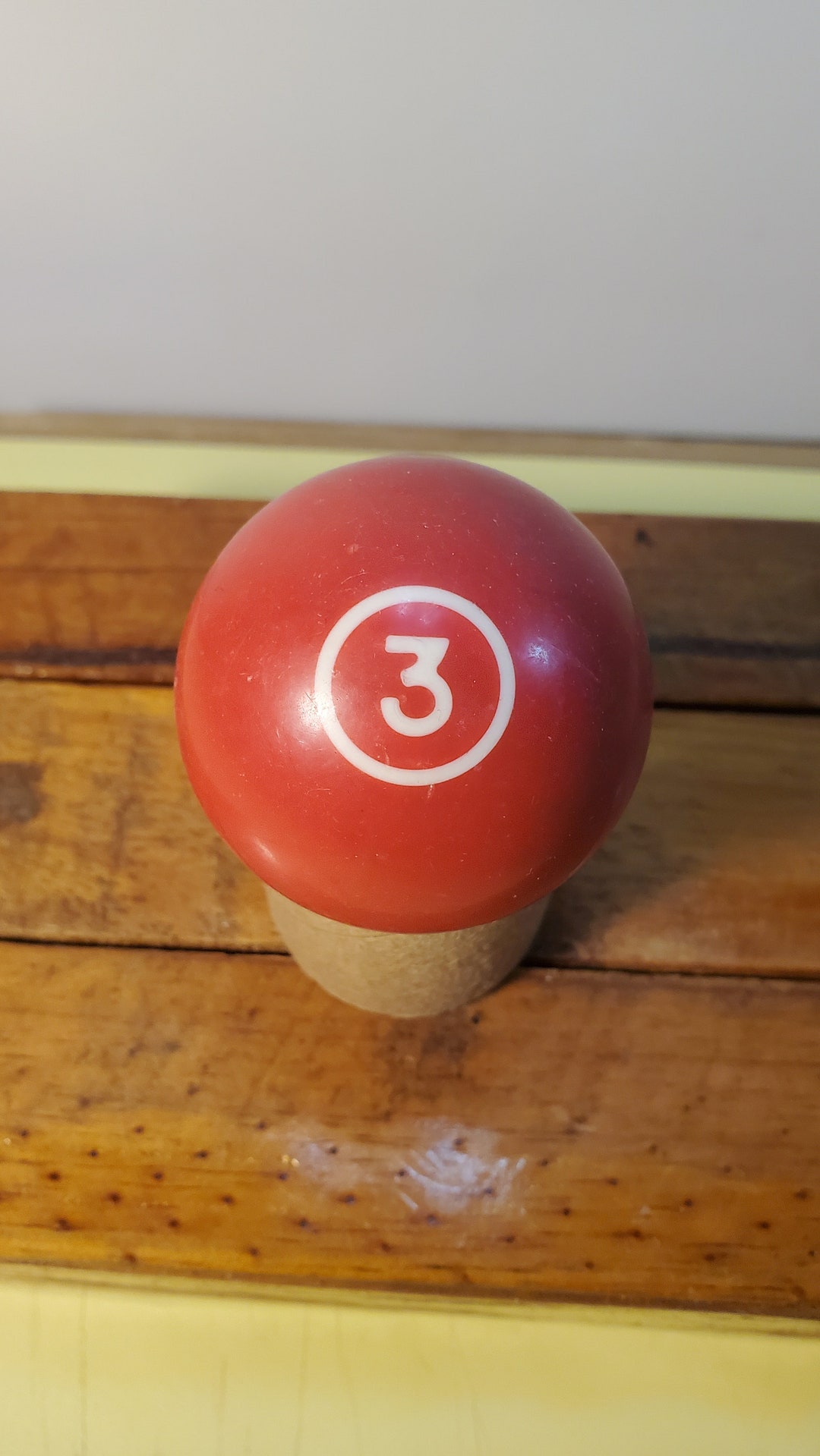 Vintage Billiards Pool 3 THREE Ball. Cool Piece! - Etsy