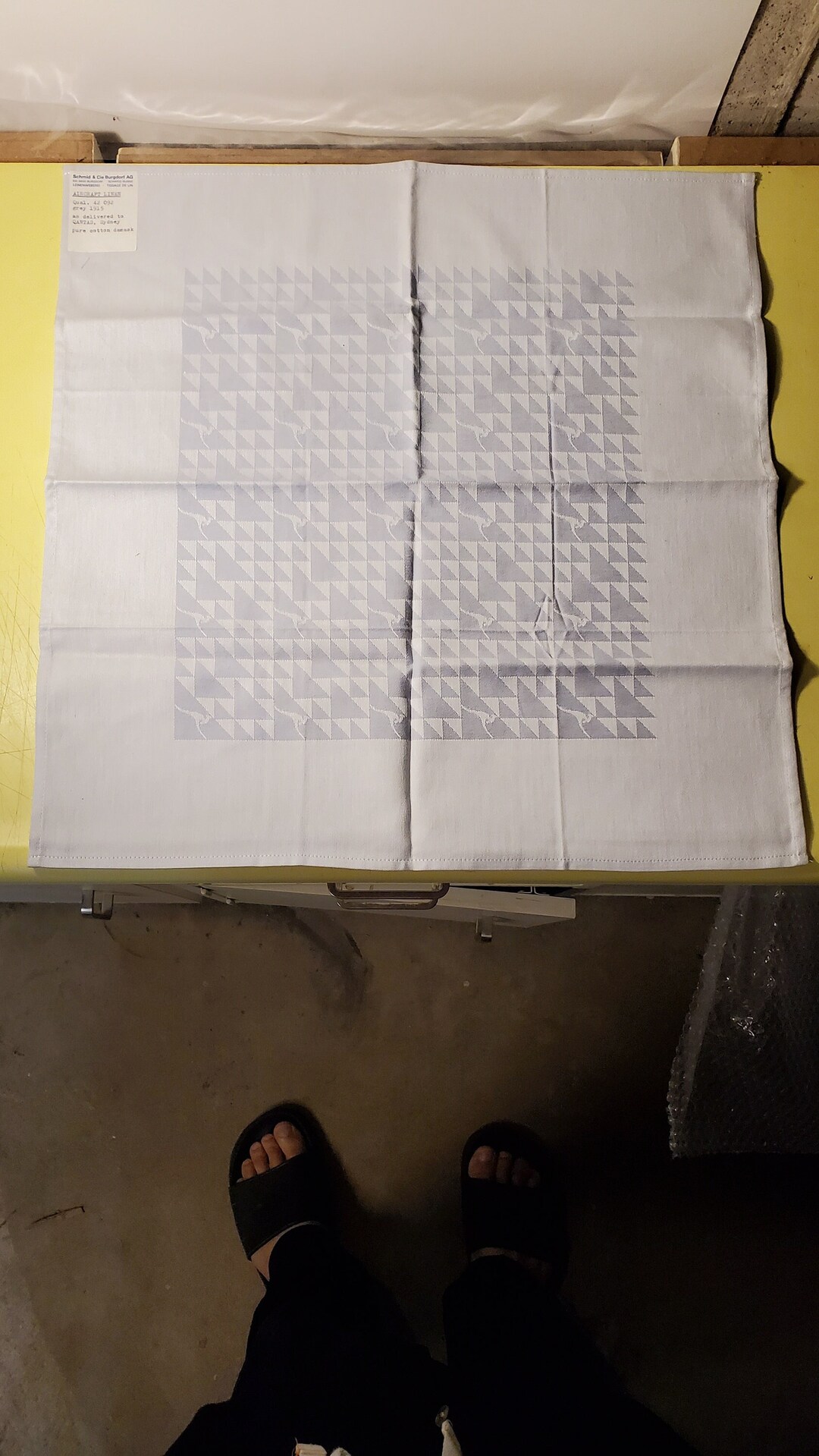 NOS Qantas Airlines Linen Napkin. - Etsy UK