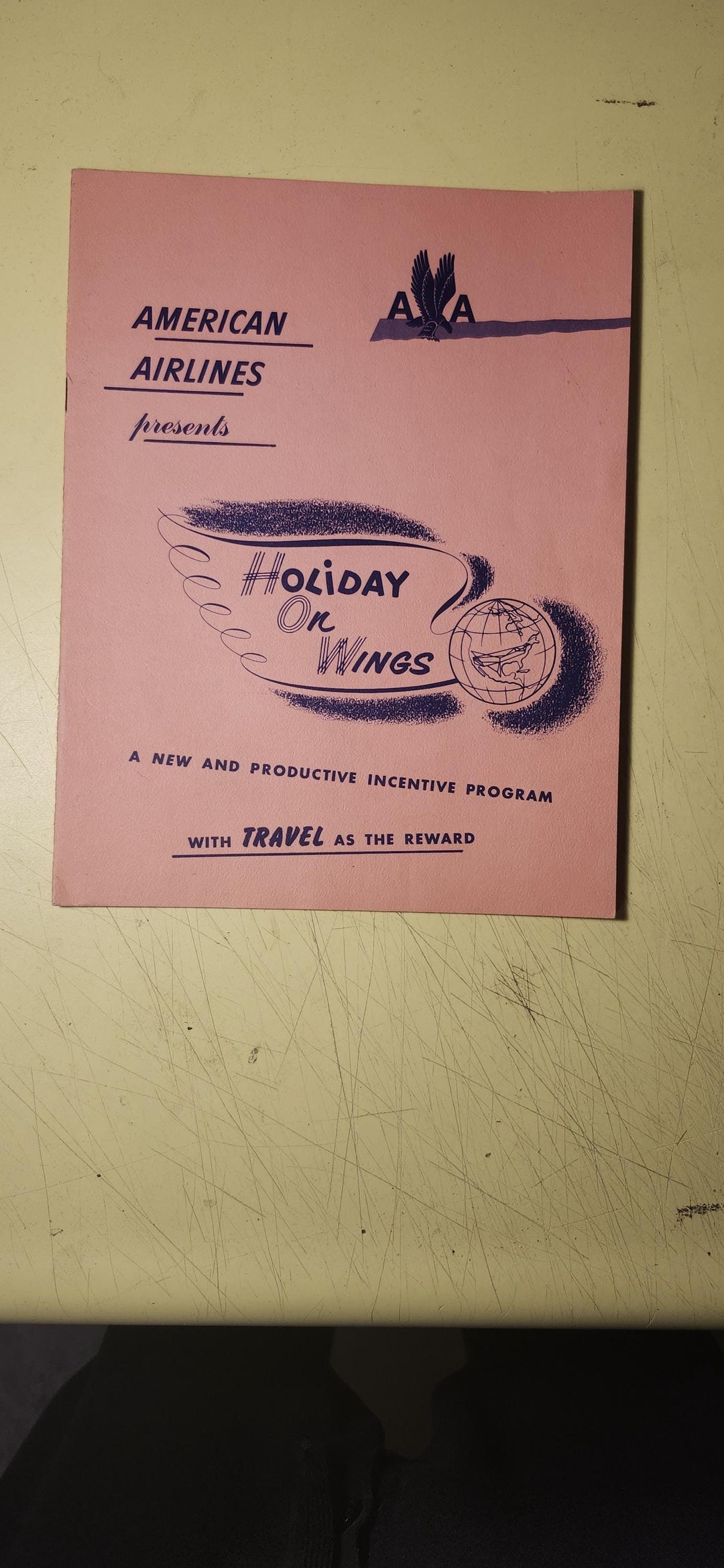 Vintage American Airlines Travel Agent Brochure - Etsy