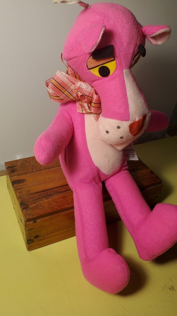 Vintage Plush Pink Panther 1964 Mirisch geoffrey Mighty Star 15 Stuffed Etsy UK