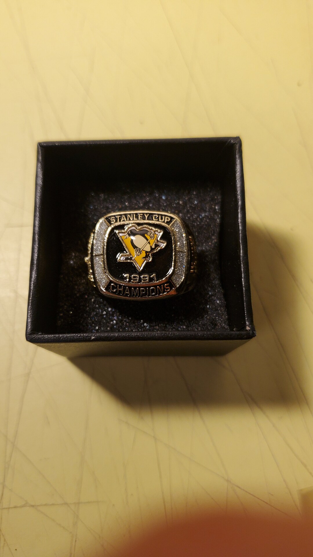 Vintage Replica Stanley Cup Champions Ring. Pittsburgh - Etsy