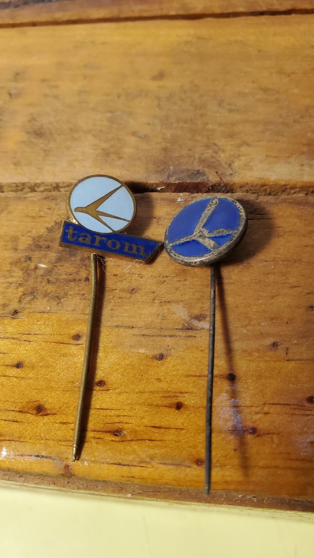 Vintage Tarom Airlines Stick Pins. Advertising. - Etsy