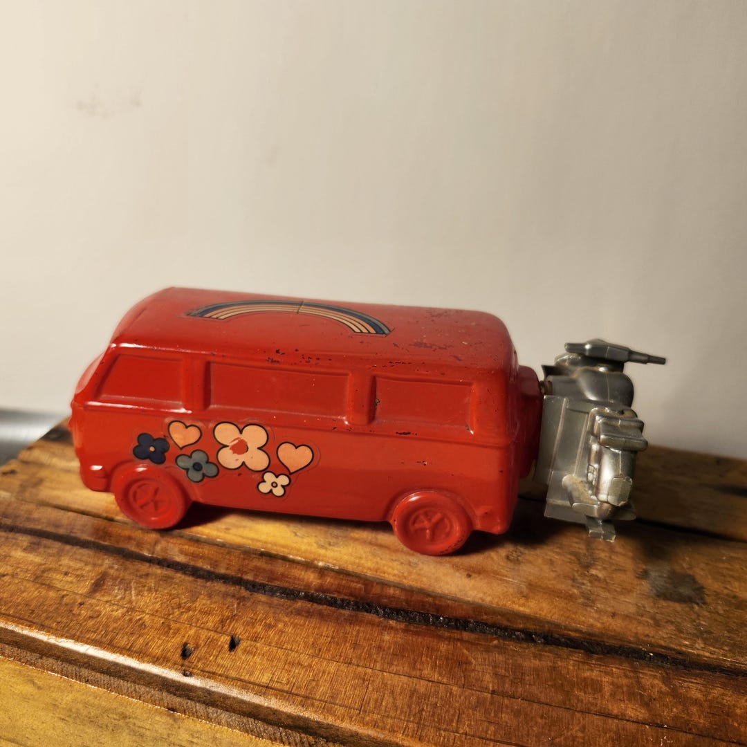 Avon Volkswagen Bus VW With Original Motorcycle - Etsy