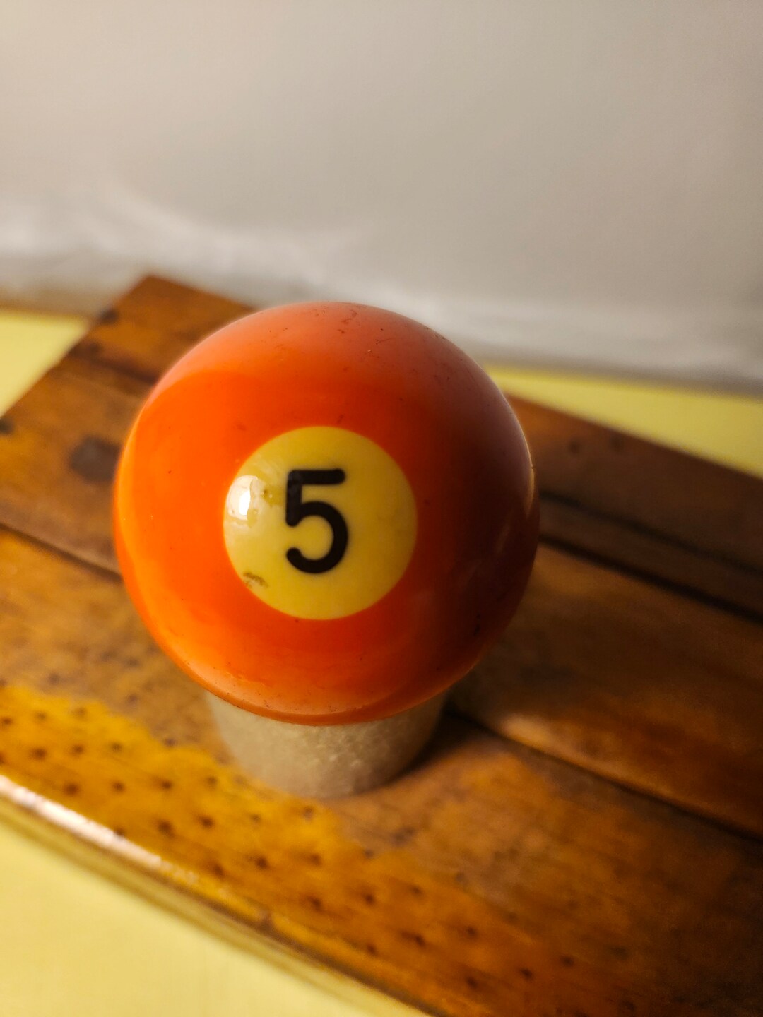 Vintage Billiards Pool 5 FIVE Ball. Cool Piece - Etsy