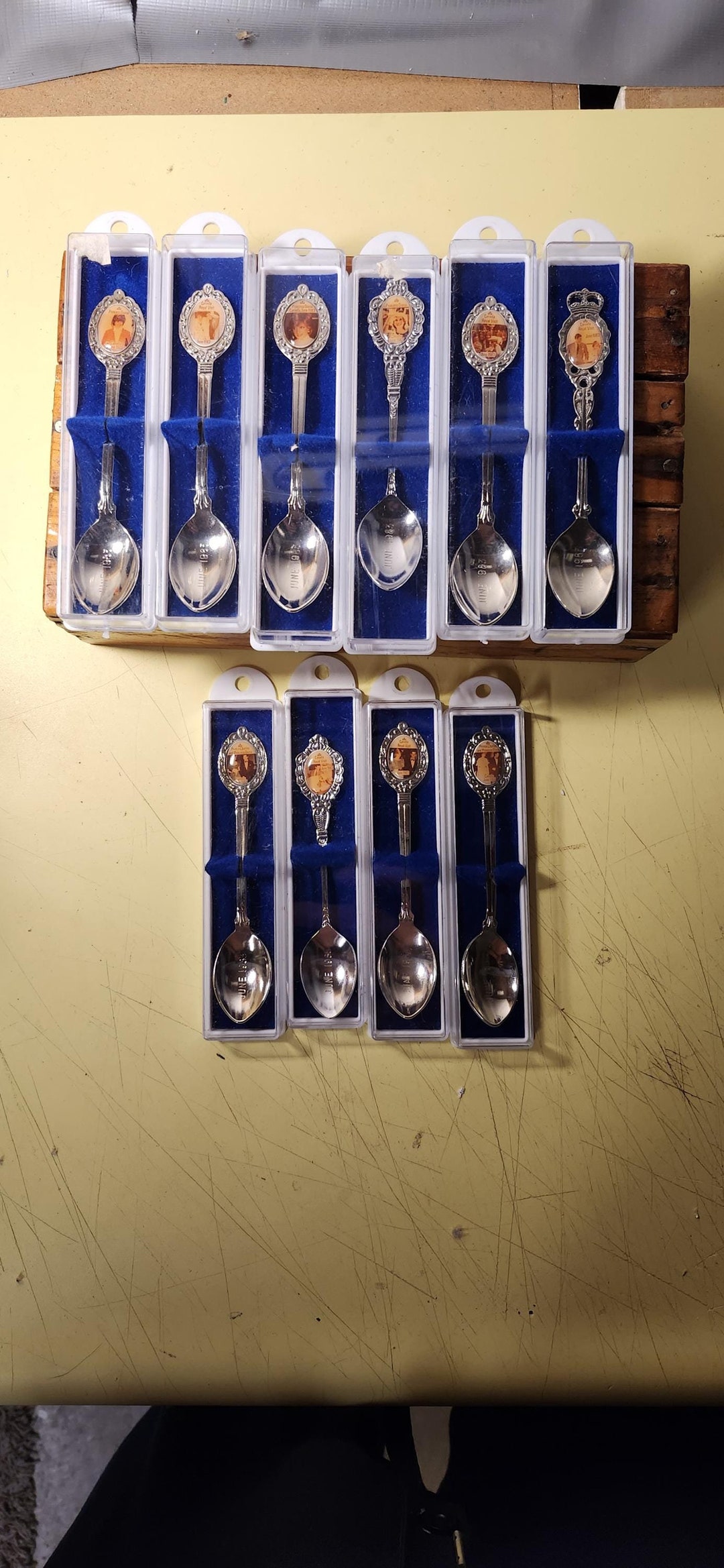 Lot Princess Diana and Prince Charles Souvenir Spoons in Boxes. - Etsy