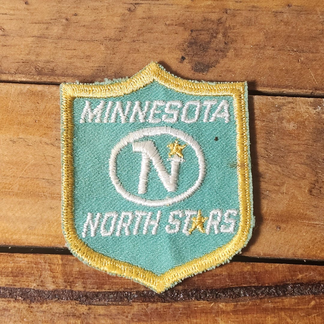 1970s Vintage Hockey Patch. Minnesota North Stars - Etsy