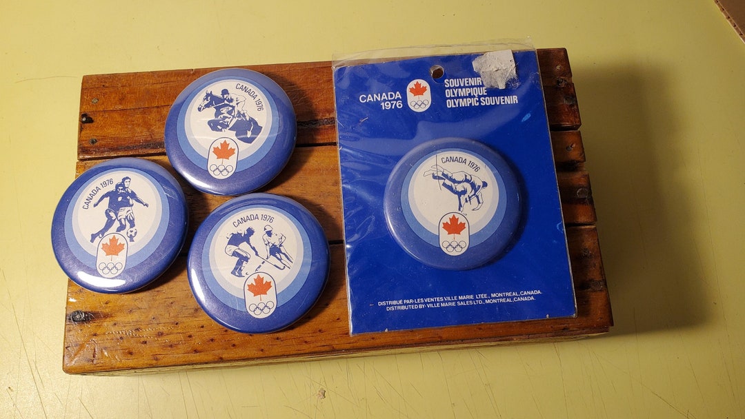 Rare 1976 Montreal Olympics Pins/buttons - Etsy