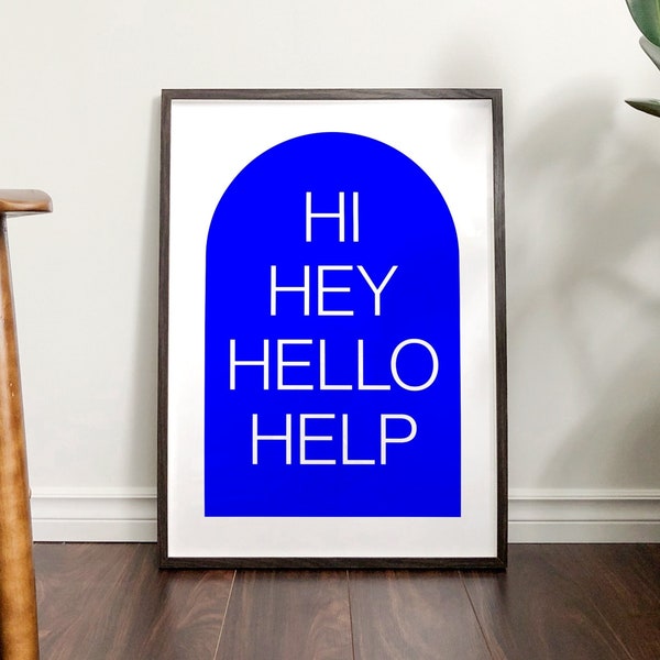 Typographic Print - Etsy