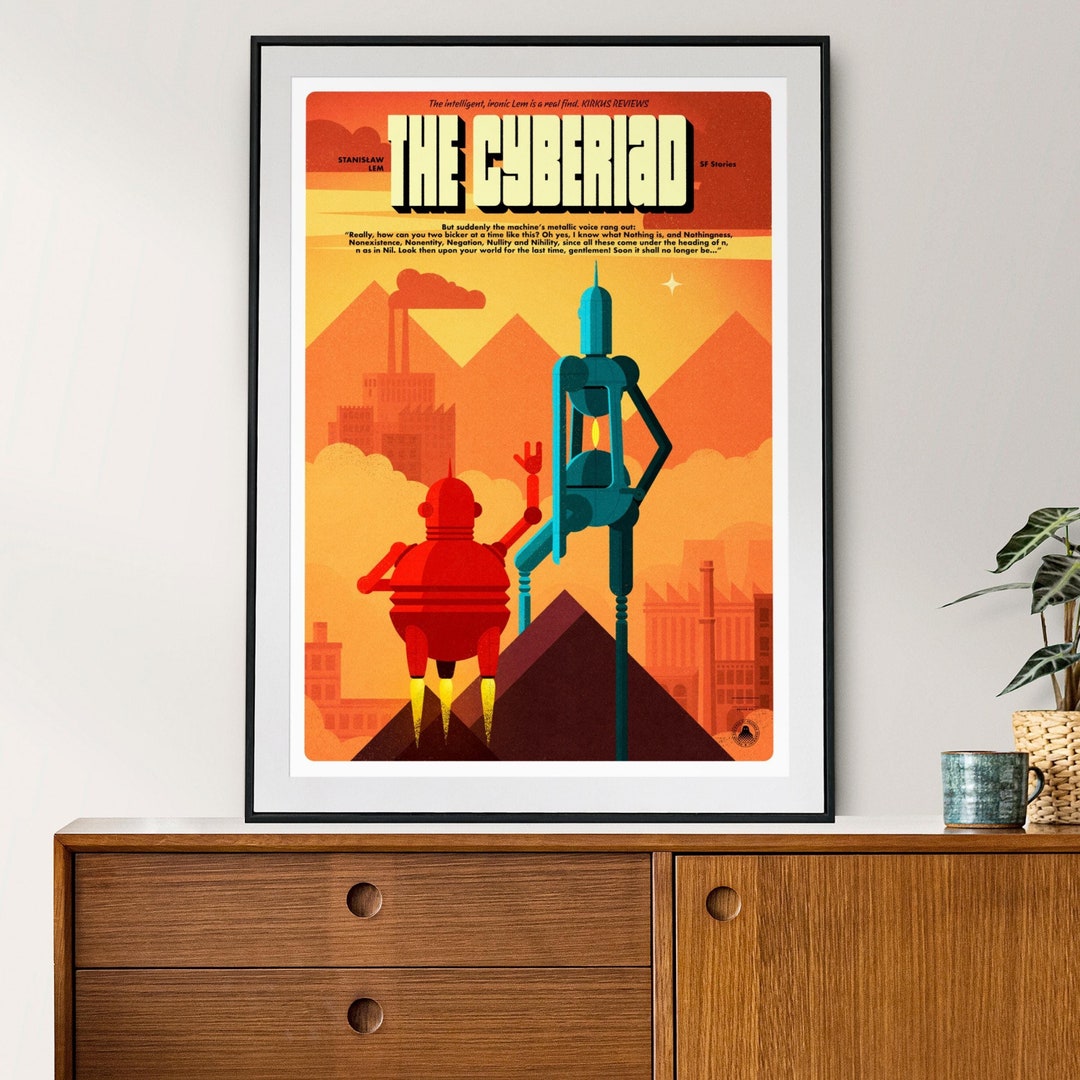 The Cyberiad Poster. Original Sci Fi Wall Décor for Any Stanislaw Lem ...