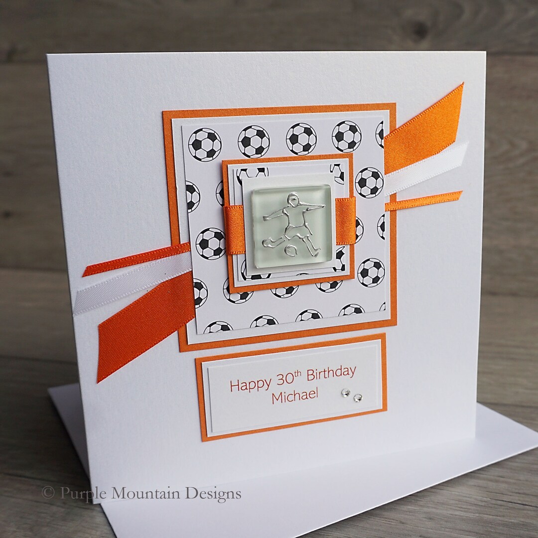 Luton Town Football Birthday Card for Dad, Brother, Uncle, Grandad, for ...