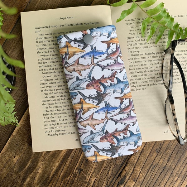Shark Glasses Case - Etsy