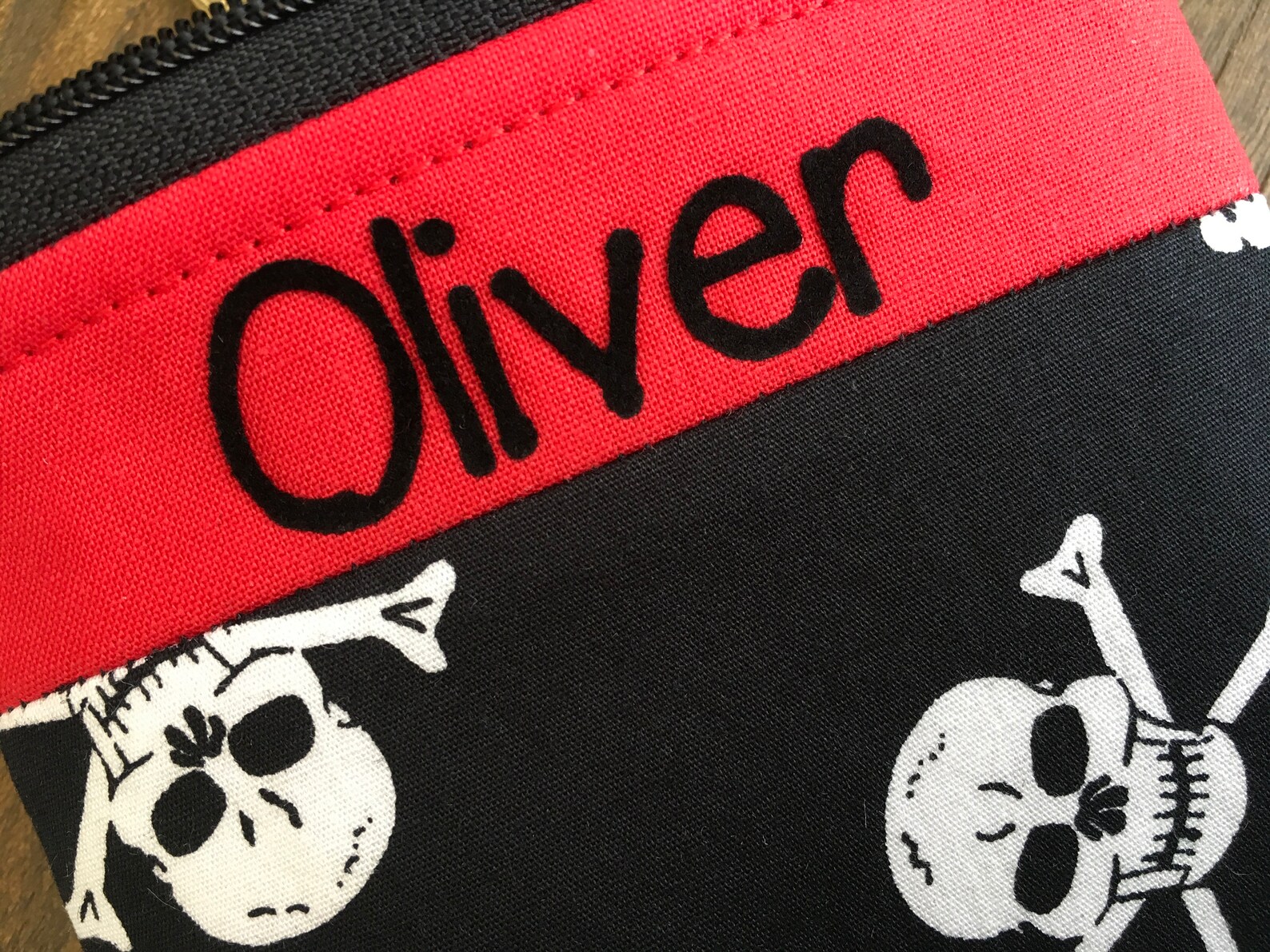 Handmade Fabric Personalised Pirate Coin Purse Pouch Wallet for ...