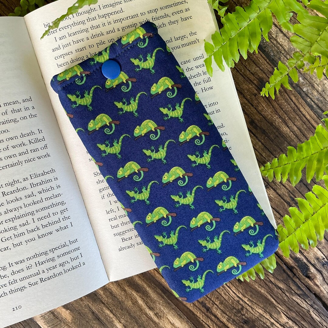 Handmade Lizard Fabric Glasses Case Reptile Sunglasses Snap Pouch ...