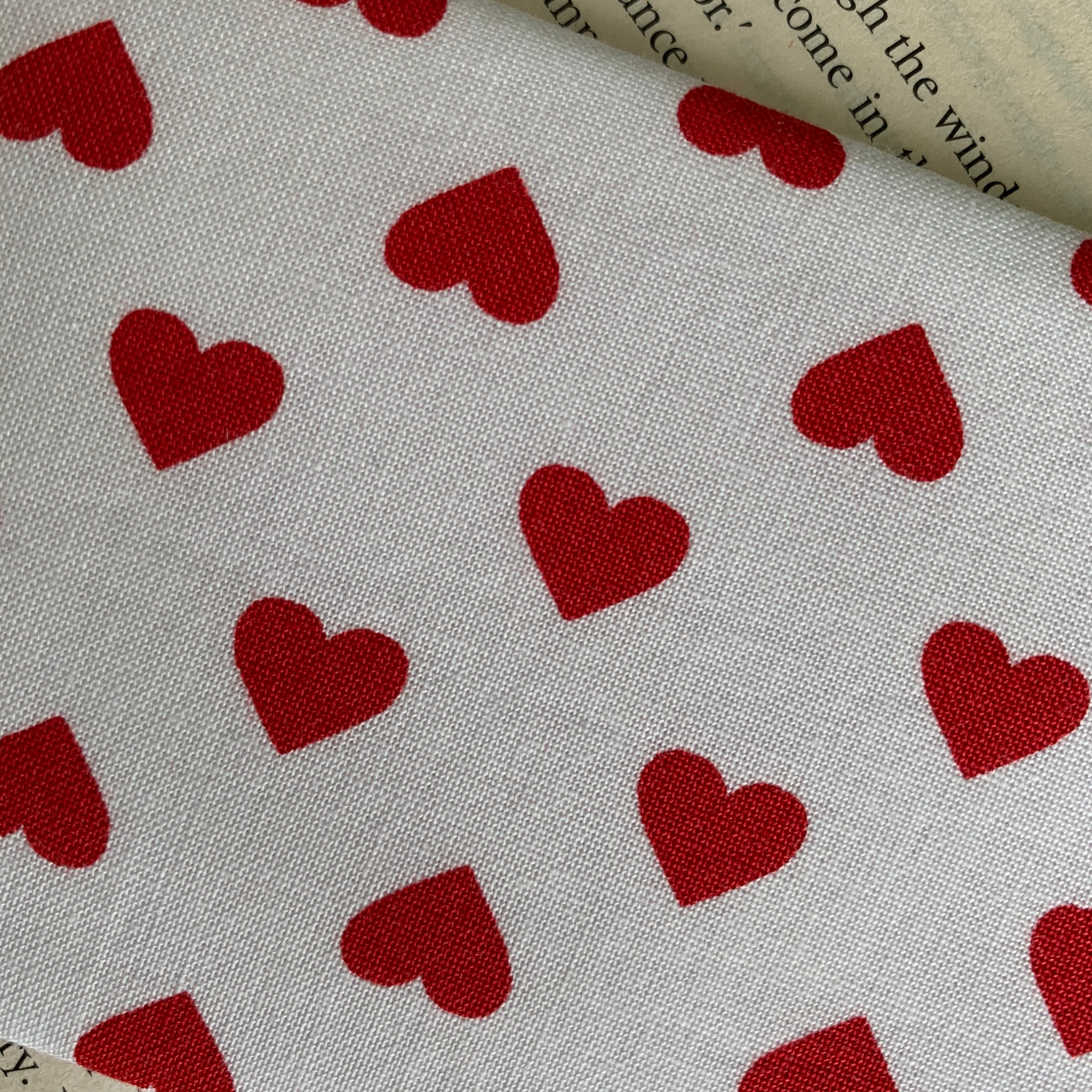 Love heart fabric glasses case Spectacles snap pouch Eyeglass | Etsy