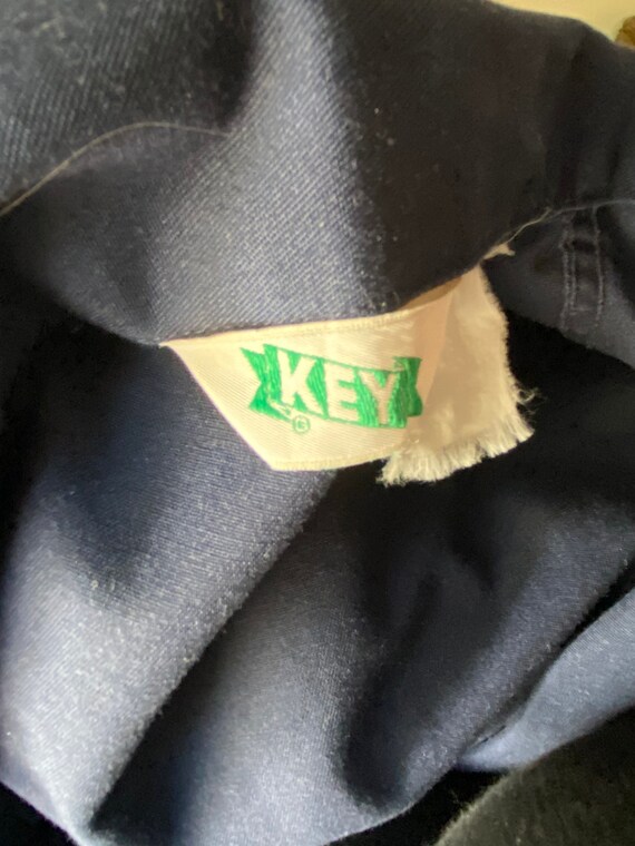 1970's Key Coveralls. Blue. Work Wear. Sanfordized Co… - Gem