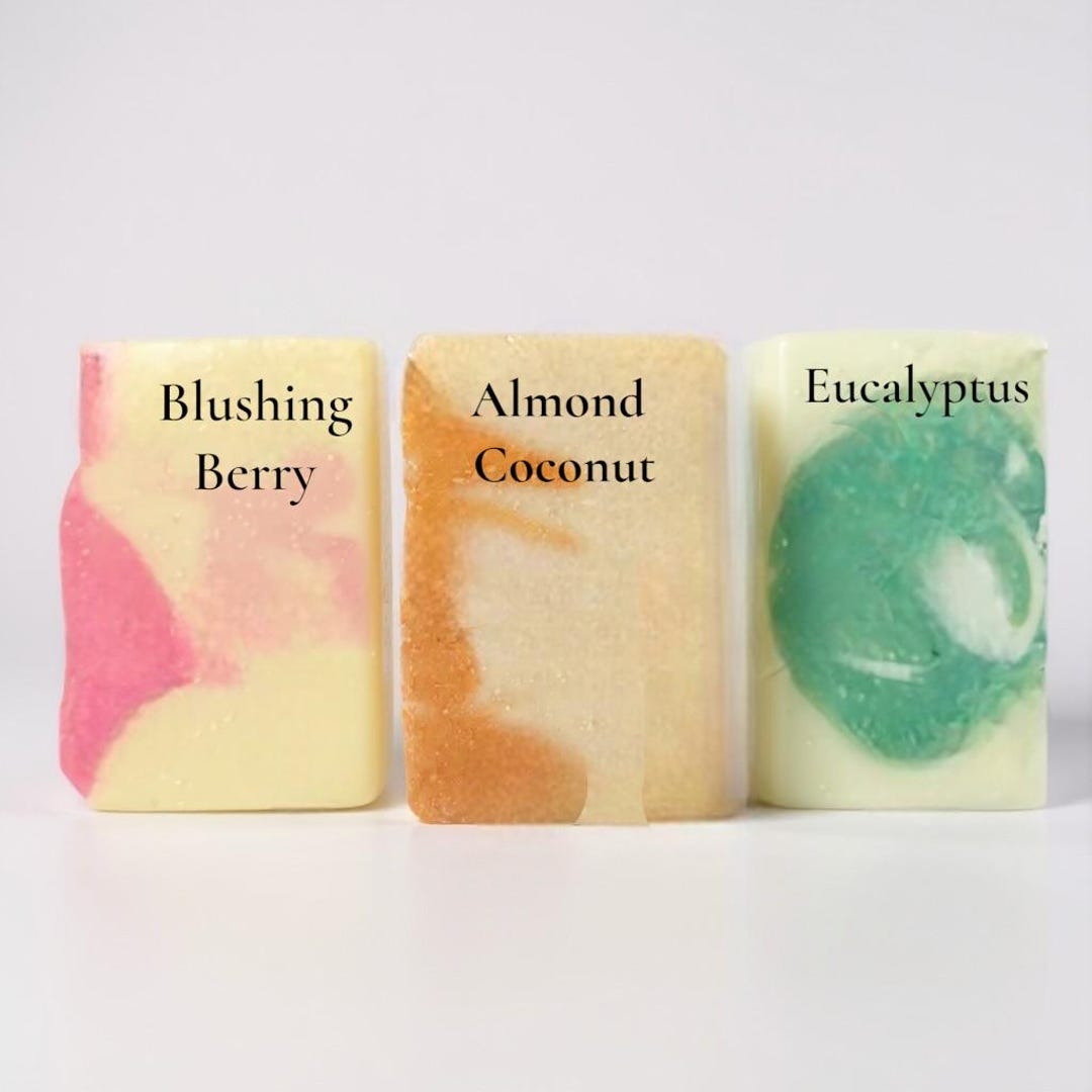 Bar Soap, 5 Bars of Soap, Mix Scents Your Choice. - Etsy