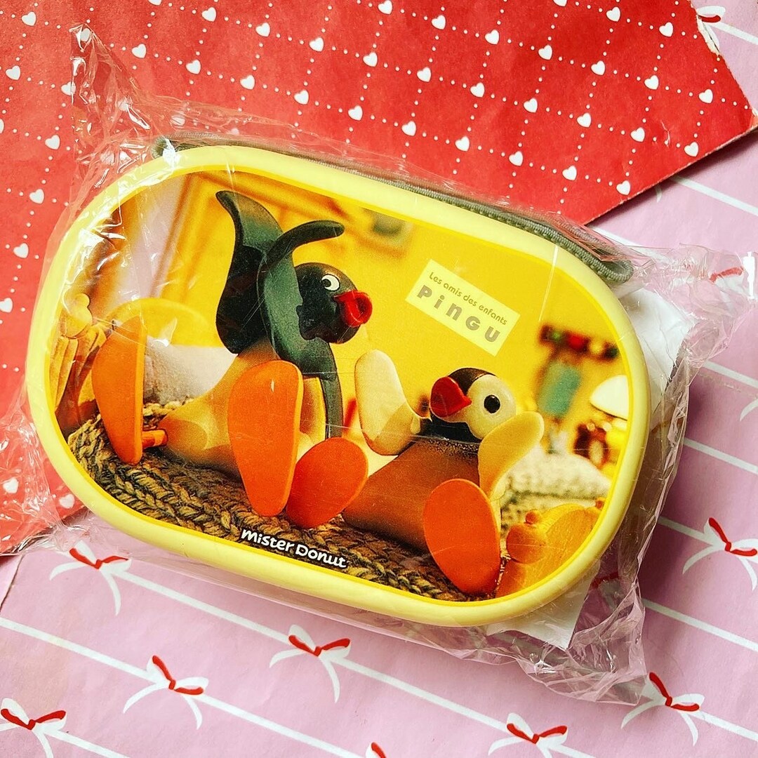 Kawaii Pingu Penguin Character From Stop Motion Picture Bento Lunch Box ...