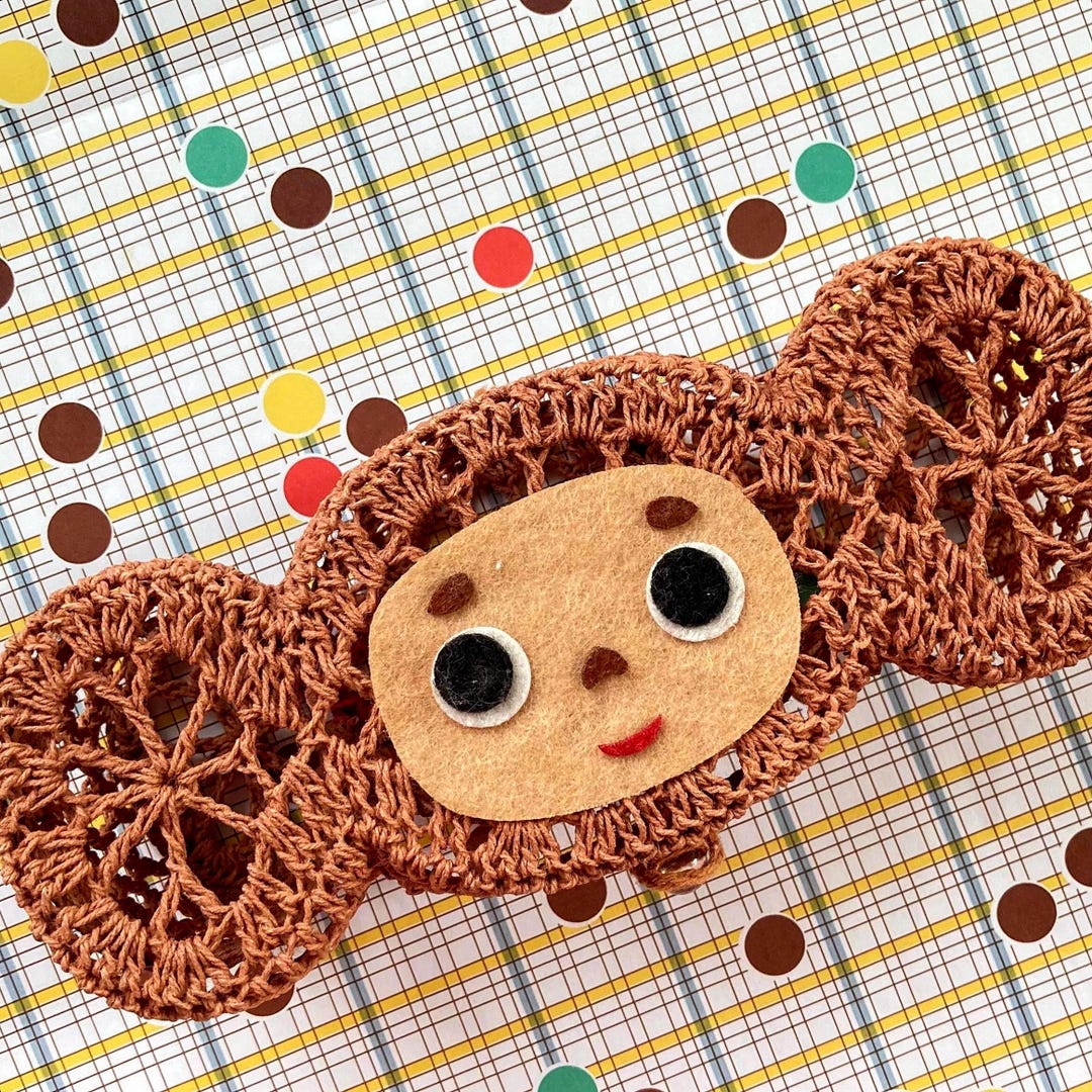 Kawaii Cheburashka Yebypawca Monkey Character From Russian Stop Motion ...