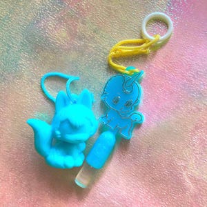 Kawaii Vintage Unico & Chao by Sanrio Tezuka Osamu s Character Mini ...