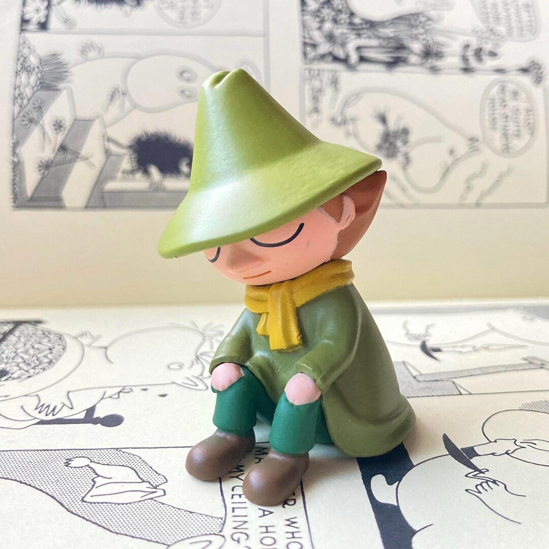 Kawaii Napping Sleeping Snufkin ( Moomin ) Tiny Figure Toy / Miniature ...
