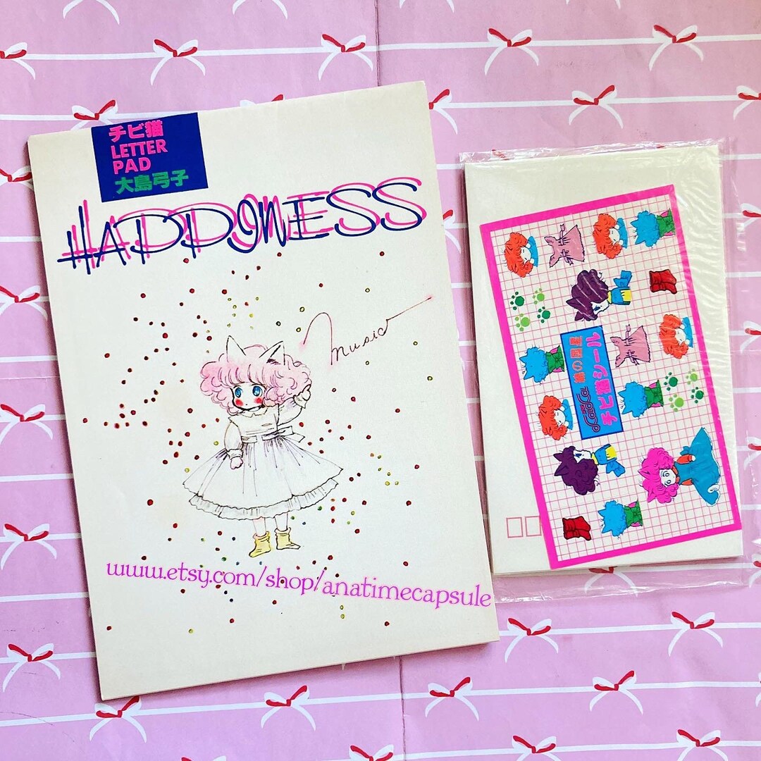 Kawaii Wata No Kunihoshi Chibi Neko Chibi Cat / a Girl With - Etsy