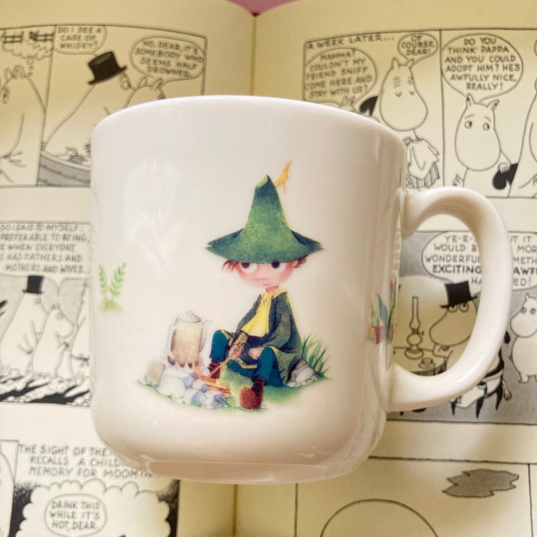 Kawaii Vintage Snufkin moomins Friend Cermaic Porcelain Mug - Etsy