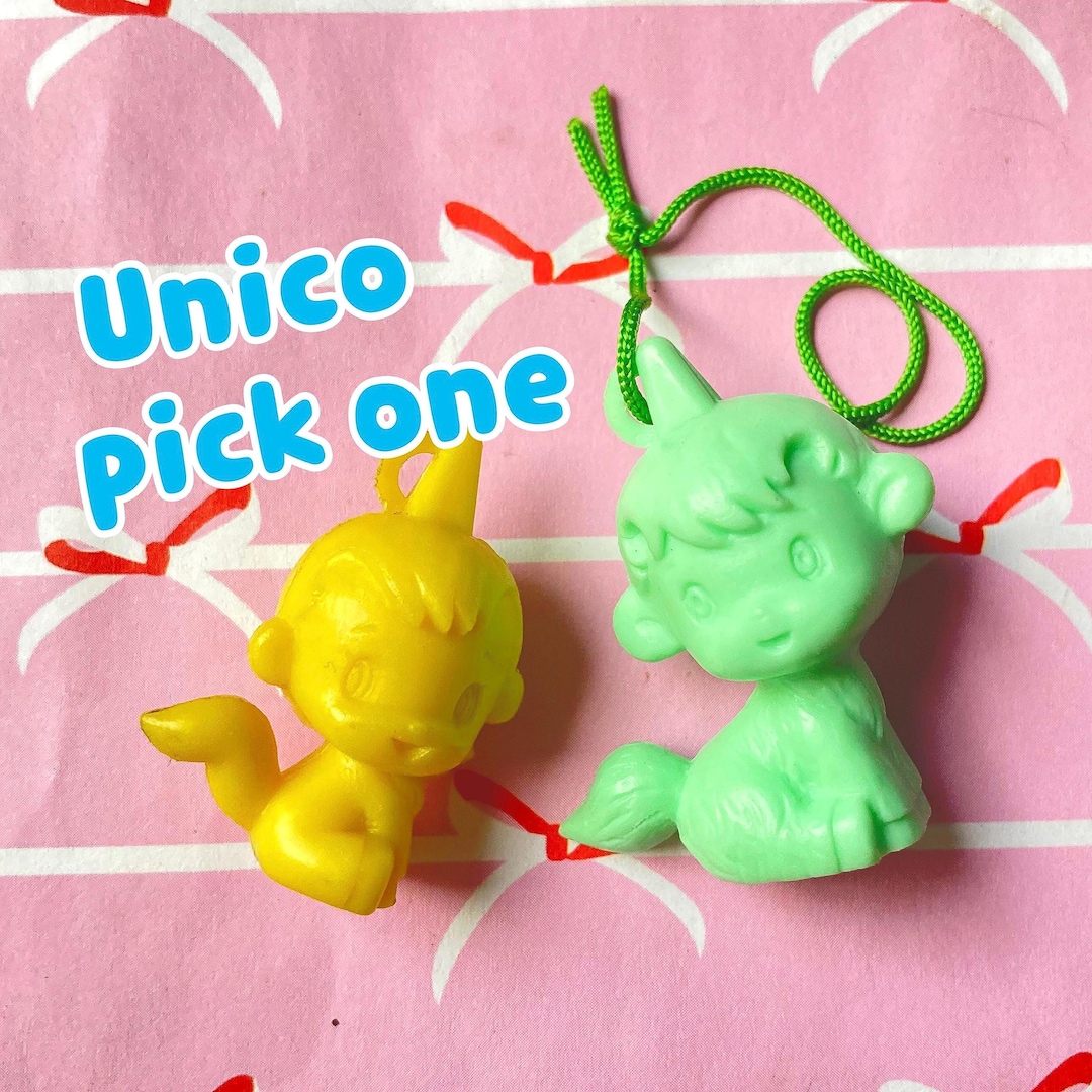 Kawaii Vintage Unico by Sanrio Tezuka Osamu s Character Mini Figure ...