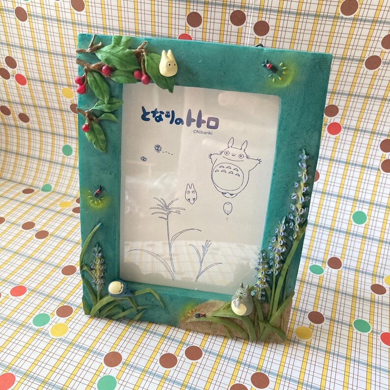Kawaii My Neighbor Totoro Photo Frame Hayao Miyazaki Ghibli From Japan ...