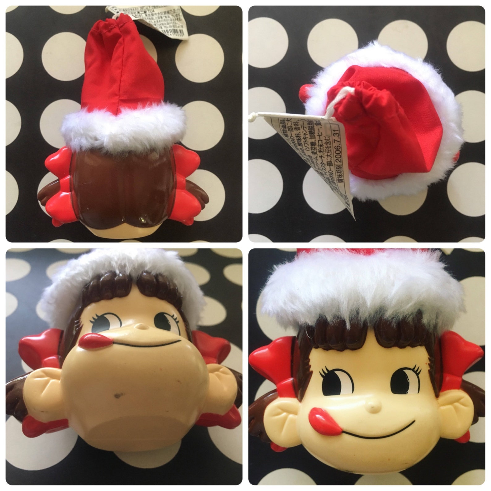 Kawaii Milky Peko & Poko Mini Rubber Toys / Christmas Version - Etsy