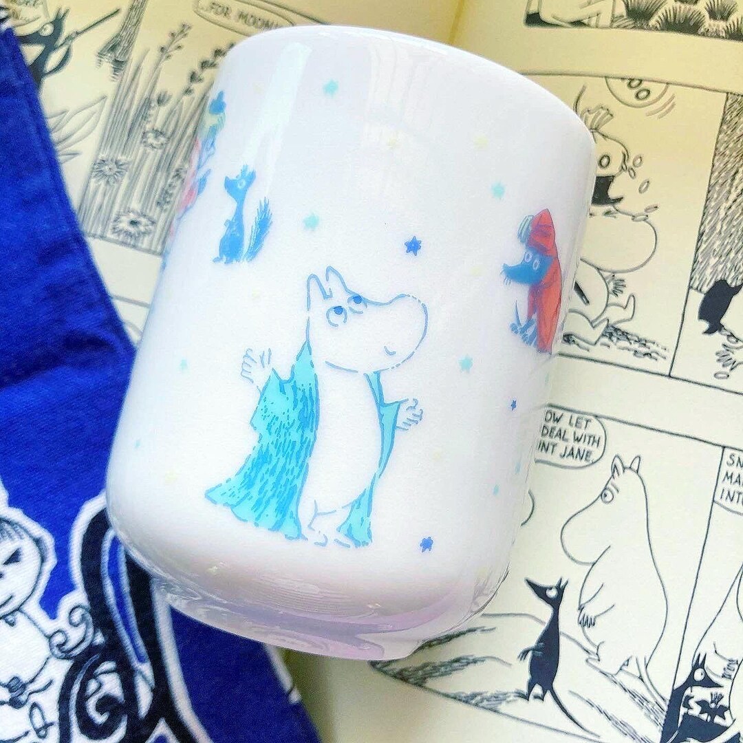 Kawaii Light Snowfall Moomin, Little My and Tuutikki Winter Scene ...