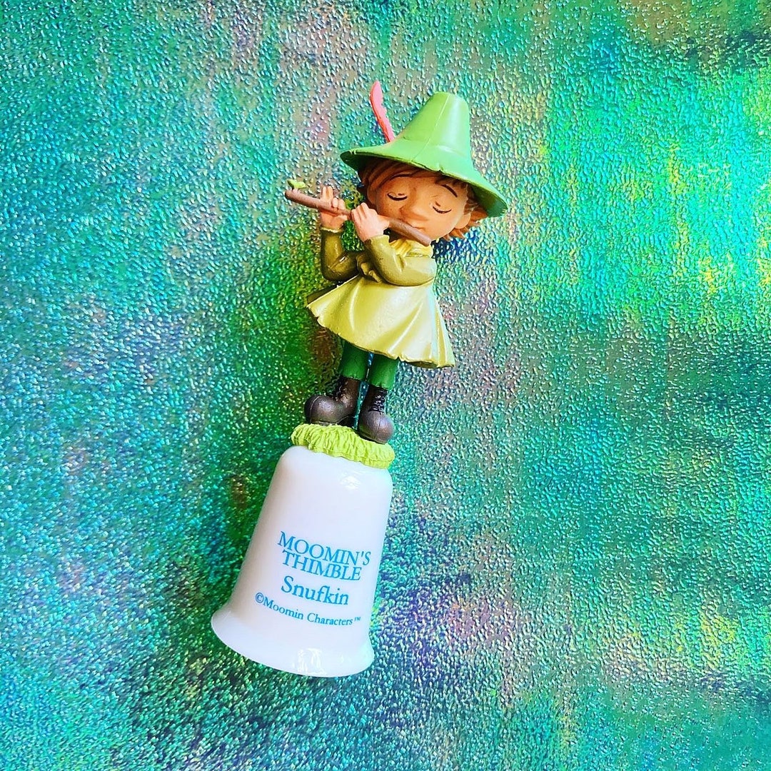 Kawaii Moomin’s Thimble Snufkin Mini Toy Figure by Kaiyodo From Japan ...